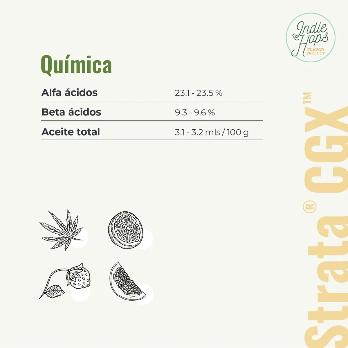 Indie Hops - Lúpulo Strata CGX